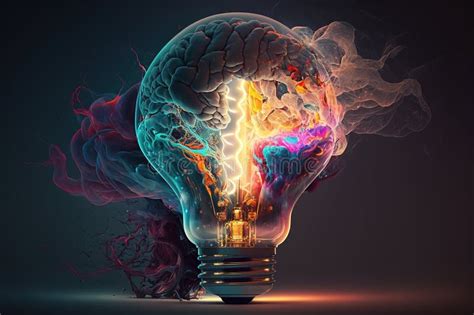 Image Of A Brain With Technology Concept With Electronic Circuit Boards Illustration