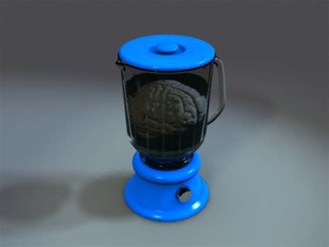Blender Brain 3d Model