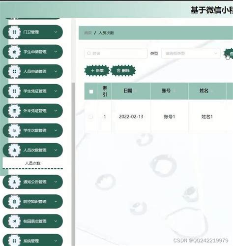 微信小程序的校园师生出入登记管理系统学生出入校园管理系统 Csdn博客