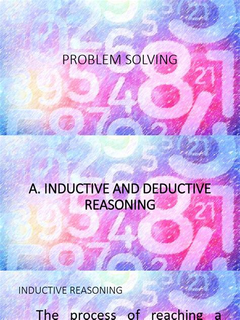 3 1 Inductive And Deductive Reasoning Pdf Inductive Reasoning Reason