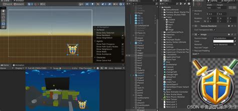 Unity学习51：所有ui的父物体：canvas画布unity Canvas Csdn博客