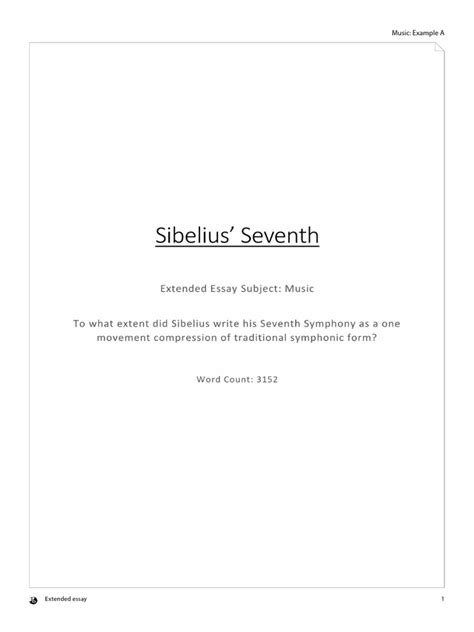 Ib Ee Music Examplea Pdf