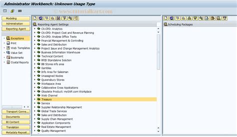 Rsrep Sap Tcode Bw Administrator Workbench