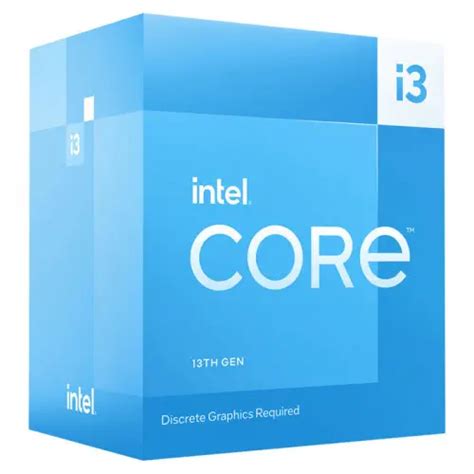Intel Core i3-13100F 3.40GHz 4 Çekirdek 12MB L3 Önbellek Soket 1700 Box ...