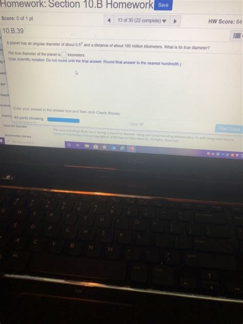 Solved Homework Section 10 B Homework Save 13 Of 30 22