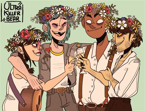 UltraKillerBear Art Gorillaz Fan Art Gorillaz Gorillaz Art