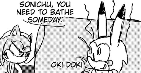 Read Sonichu The Fancomic Comichu Shower In A Can Tapas Community