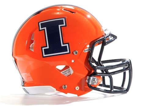 Illinois Fighting Illini Unveil New Football Helmets