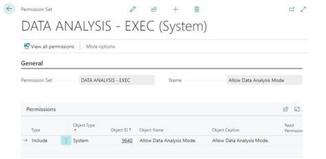 D Business Central Disabling Data Analysis Mode That NAV Guy