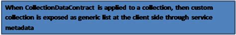 Collectiondatacontract Attribute In Wcf Dhananjay Kumar