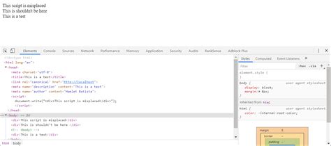 The Dangers Of Misplaced Third Party Scripts