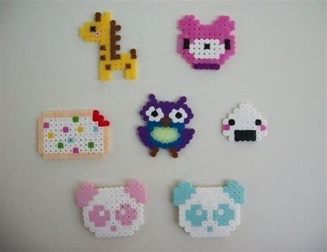 Kawaii Perler Bead Creations Perler Beads Designs Perler Beads Perler Bead Art