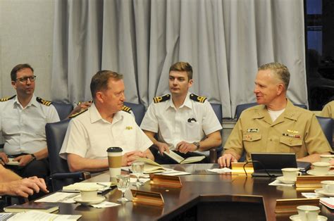 Us Navy Hosts Uk Navy Holds Bilateral Staff Talks United States