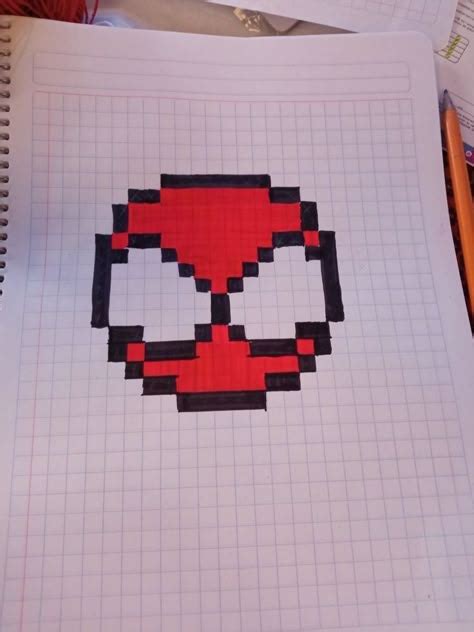 Spiderman Drawing Pixel Art