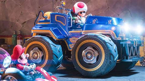 The Super Mario Bros Movie New Tv Spots Toads Huge Kart 2023 Youtube