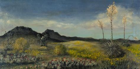 David Caton Desert Landscape Auction