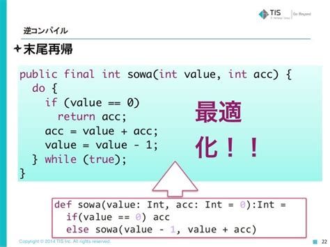 再帰で脱javaライク