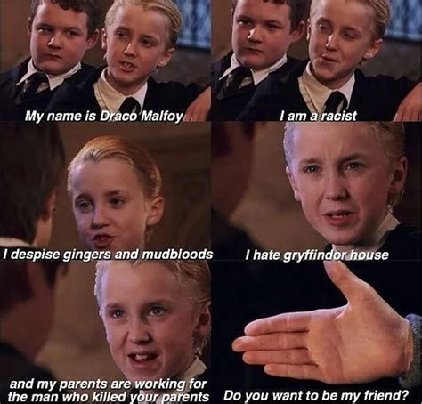Harry Potter 10 Hilarious Draco And Harry Memes Screenrant Harry