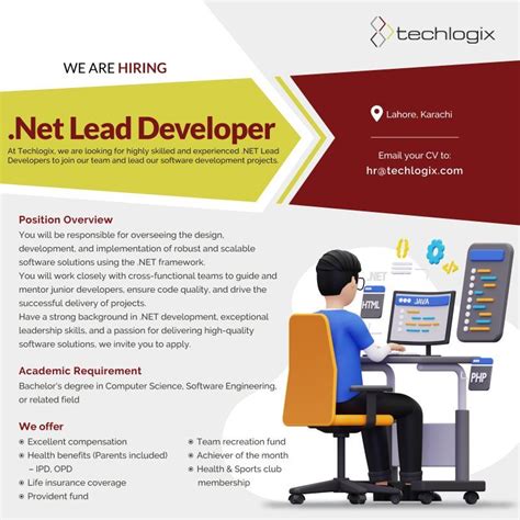 Dotnetdevelopment Dotnetlead Dotnetdeveloper Techlogix Karachi Lahore Anam Irfan