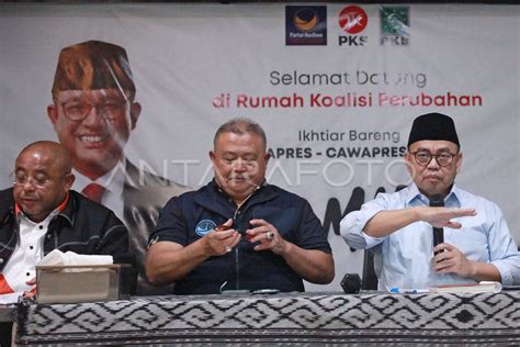 Pendaftaran Pilpres Pasangan Anies Cak Imin Antara Foto