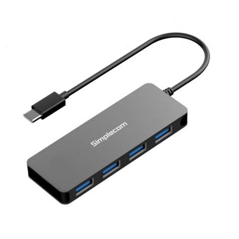 Simplecom Ch320 Ultra Slim Usb 31 Type C To 4 Port Usb 30 Hub The Computer Guy