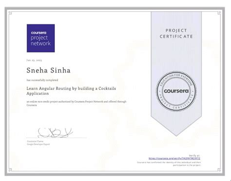 Sneha Sinha On Linkedin Completed Angular Certification