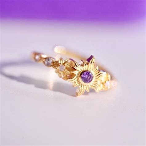 Rapunzel Sun Ring Dagiba Jewelry