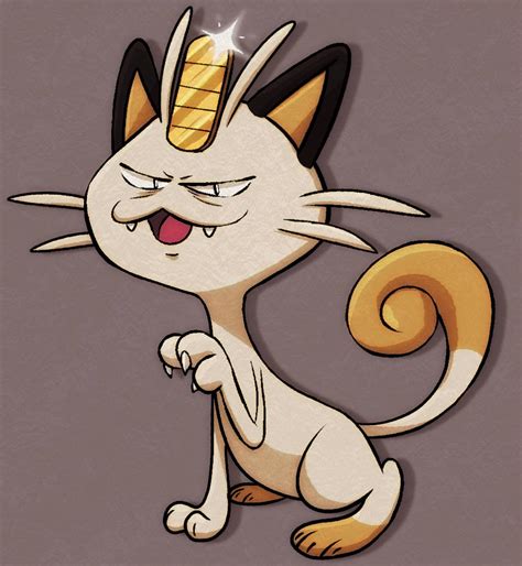 Meowth By Bassamii On Deviantart