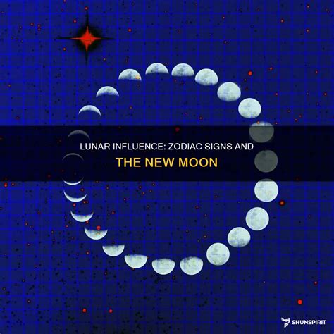 Lunar Influence Zodiac Signs And The New Moon Shunspirit
