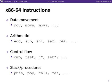 Structs And Alignment Cse 351 Autumn Ppt Download