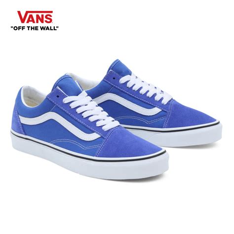 Vans Old Skool Color Theory Dazzling Blue รองเท้าผ้าใบ ชาย หญิง
