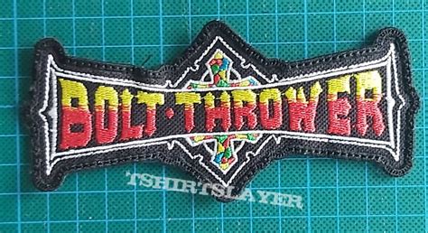 Bolt Thrower Bolt Thrower Logo Patch Gees Tshirtslayer