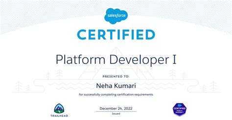 Neha Kumari On Linkedin Saleforce Developer Salesforcecertified Salesforcedeveloper Pd1