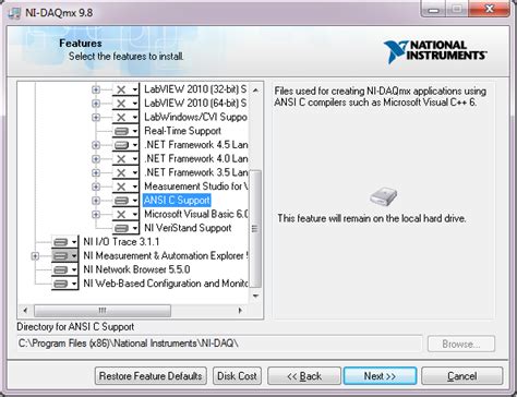 Compile Linking Error 64 Bit Ni Daqmx C Lib File Location Ni