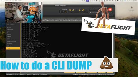 CLI Dump In BetaFlight How To Save Your Flight Controller Settings YouTube