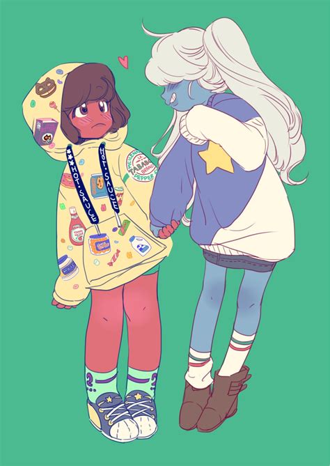 Sapphire And Ruby Steven Universe Drawn By Chuong Danbooru