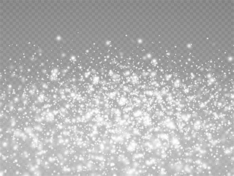 반짝이는 먼지 입자 Bokeh 크리스마스 불꽃 조명 효과 스파클 흰색 불꽃 스타 흐림 벡터 프리미엄 벡터