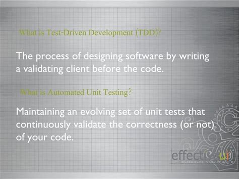 Test Driven Development Ppt