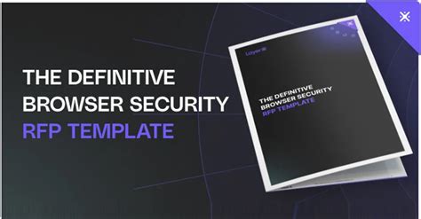 Rfp Template For Browser Security