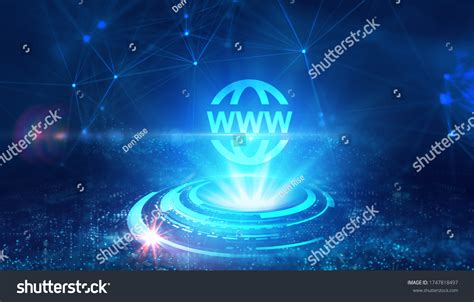 World Wide Web Concept Globe Icon Stock Illustration Shutterstock