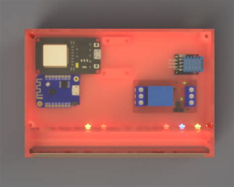 Esp32 Esp8266 Led Box For Homeassistant Par Andrea Cavagna Téléchargez Gratuitement Un Modèle