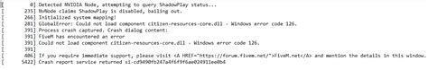 could not load component citizen resources core dll windows error