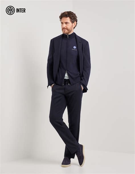 Mens Extra Fine Merino Wool Cardigan Canali Eu