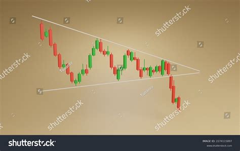 Stock Triangle Chart Pattern Images Stock Photos Vectors Shutterstock