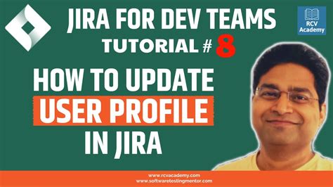 Jira Tutorial 8 How To Update User Profile In Jira Youtube