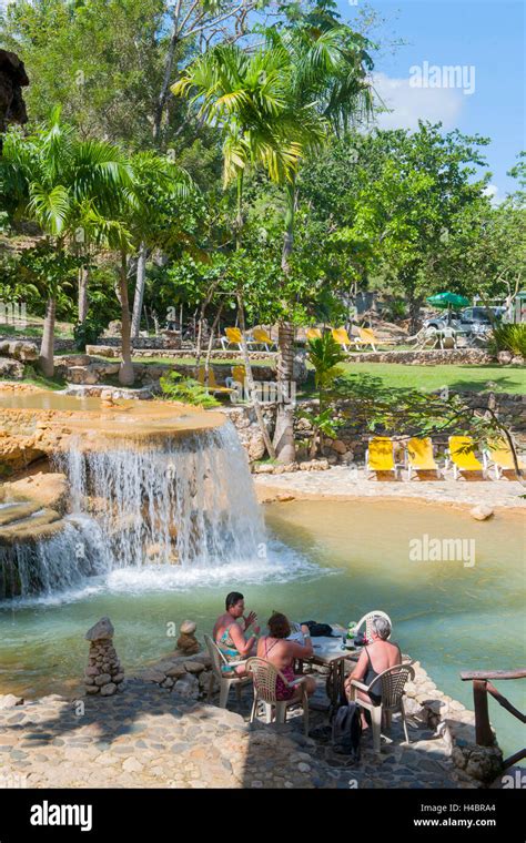 The Dominican Republic The East Sabana De La Mar Waterfall In The