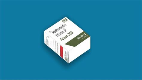 Azithromycin Tablets Strength 250 Mg Packaging Size 10x6 At Rs 150