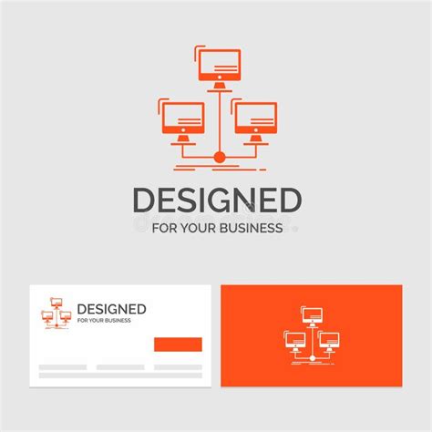 Business Logo Template For Database Distributed Connection Network