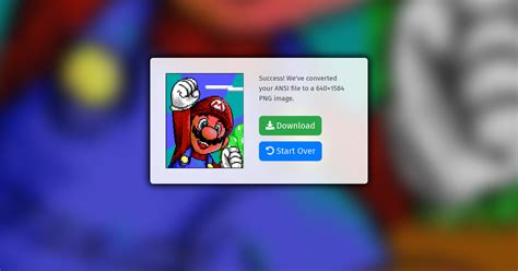 ANSI To PNG Converter BedroomLAN