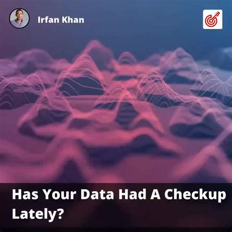 Sourav Sutradhar On Linkedin Has Your Data Had A Checkup Lately